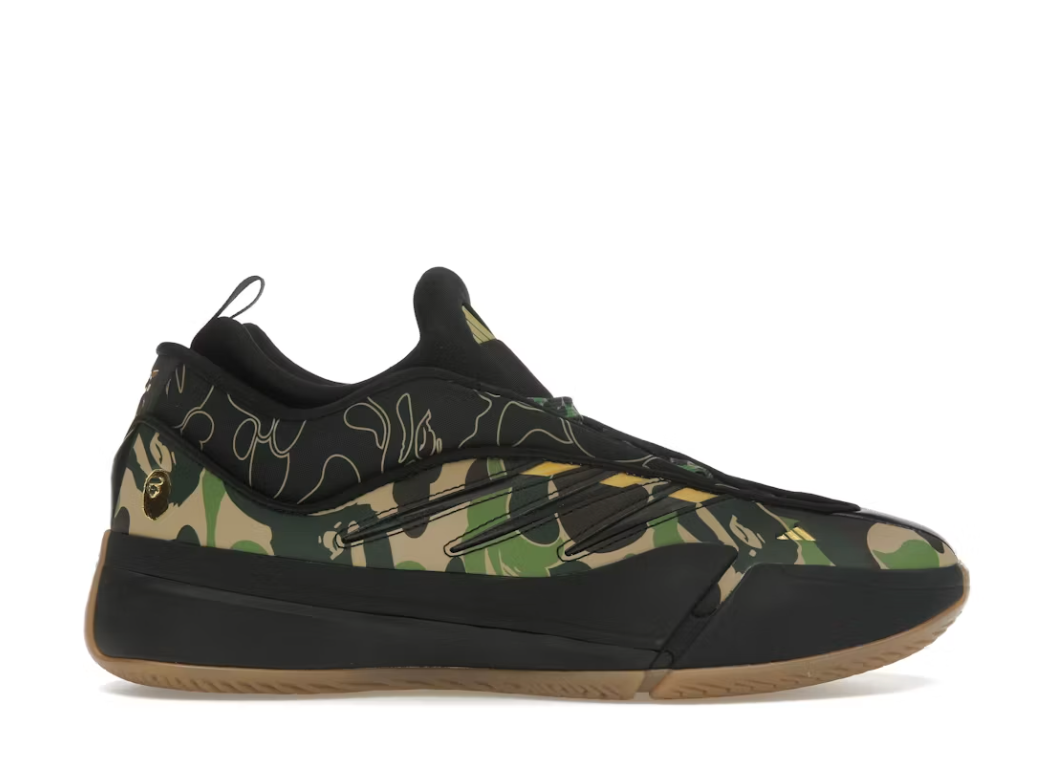 Adidas Dame 9 BAPE Black Green – Gallery MX