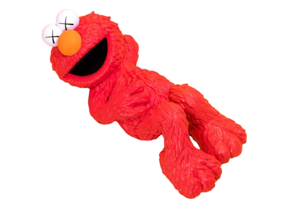 Kaws & Sesame Street Vinyl Figure Elmo – Gallery MX