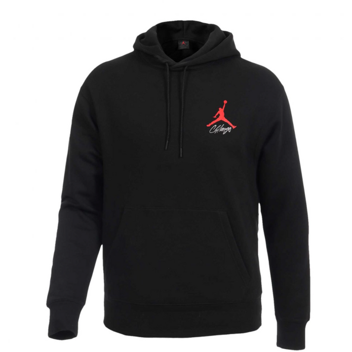 Mens Jordan Air Chilango Hoodie Black – Gallery MX